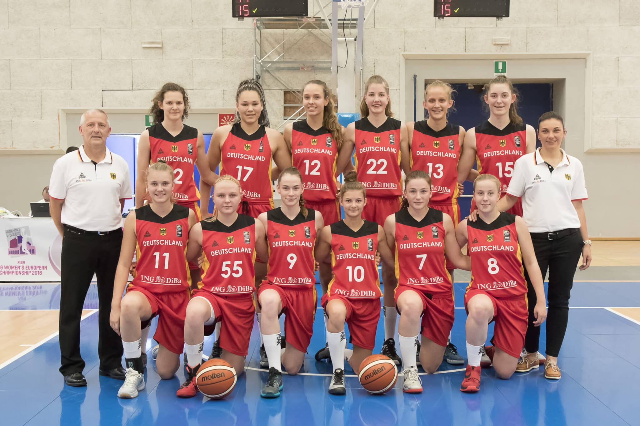 U16-Mädchen - DBB
