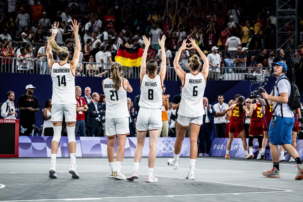 3x3: Damen krönen sich zum OLYMPIASIEGER - DBB