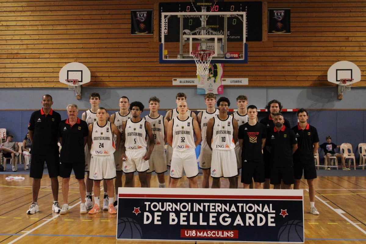 U18-Jungen: Lehrreiche Testspiele und Nominierung - DBB